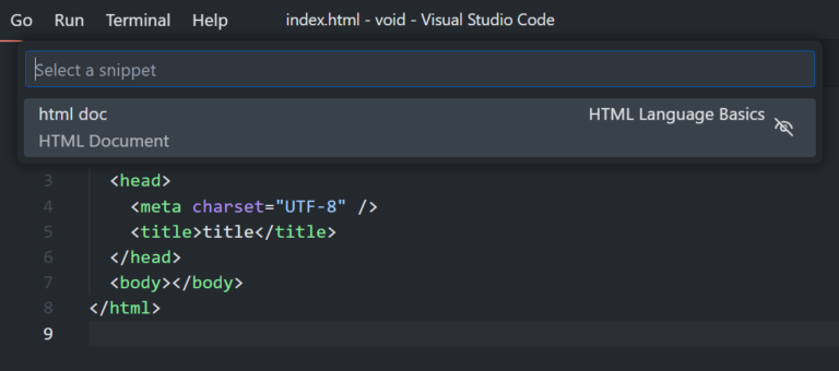 Как создавать сниппеты в VS Code — Code Lab