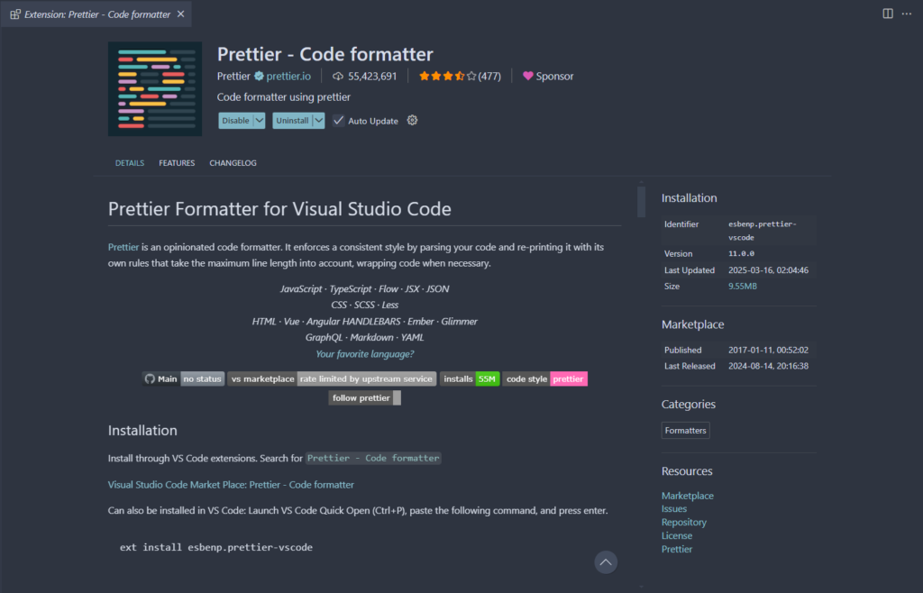 Полезные расширения для VS Code: личный список — Code Lab